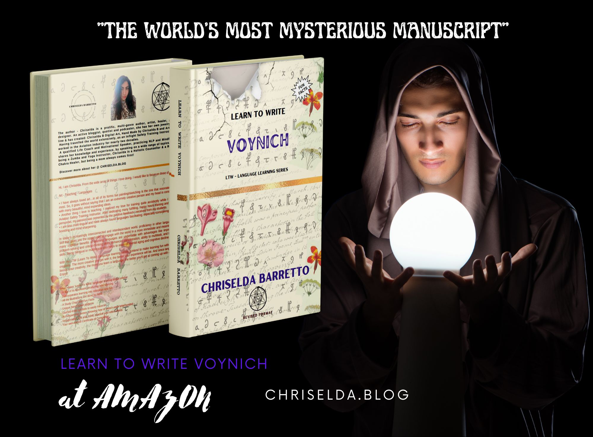 Learn To Write VOYNICH – Chriselda Barretto